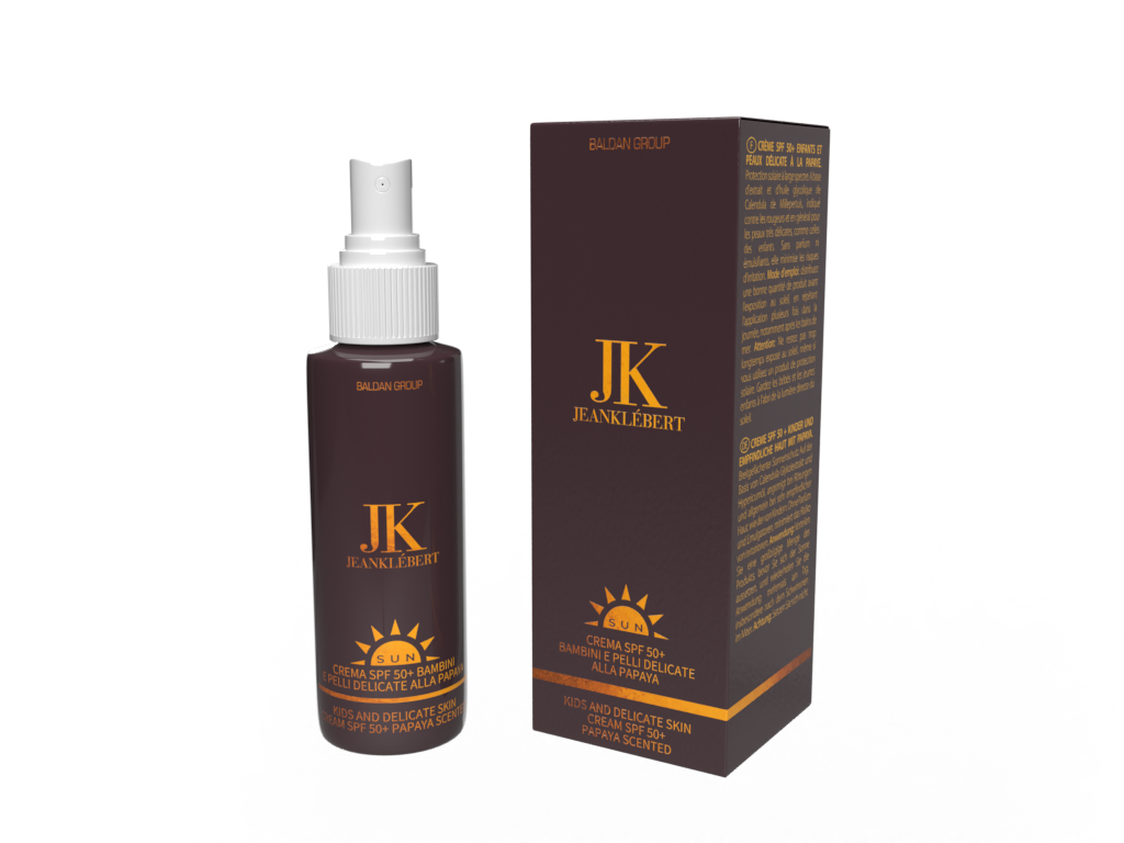 Crema Spf 50+ Bambini E pelli delicate alla Papaya - 100 ml – Baldan x ...